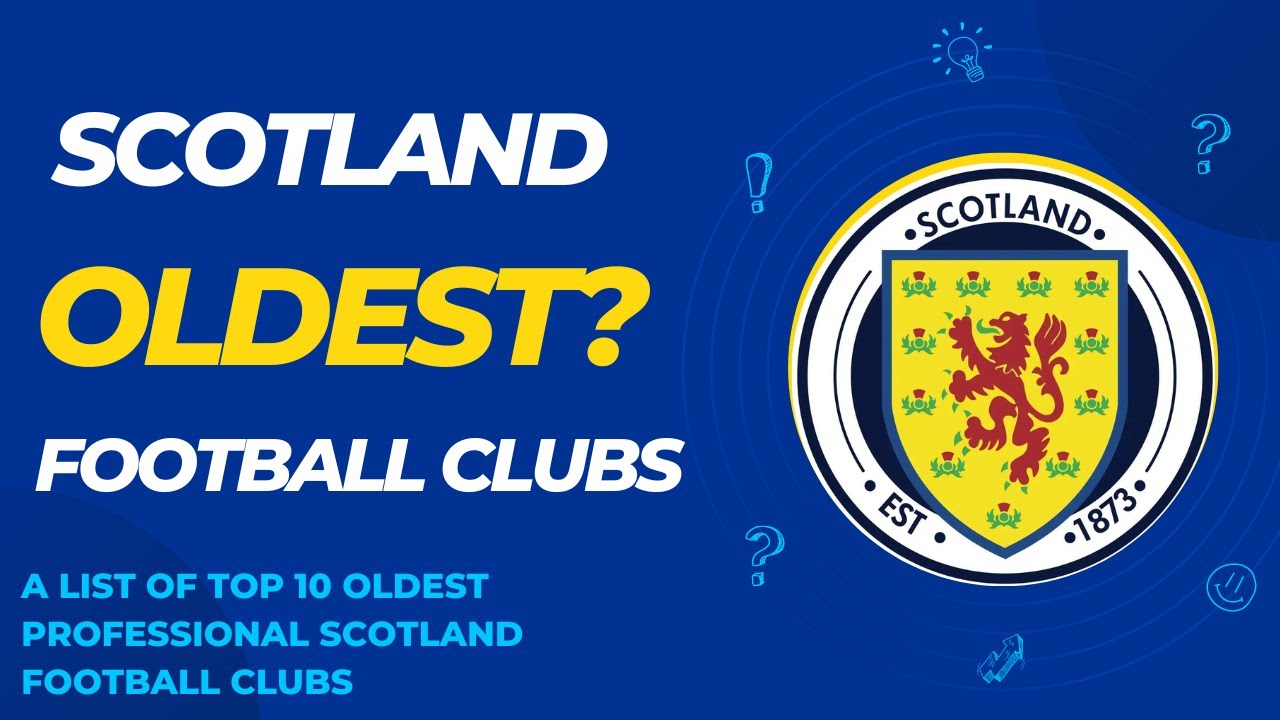 TOP 10 Scotland OLDEST football clubs - YouTube