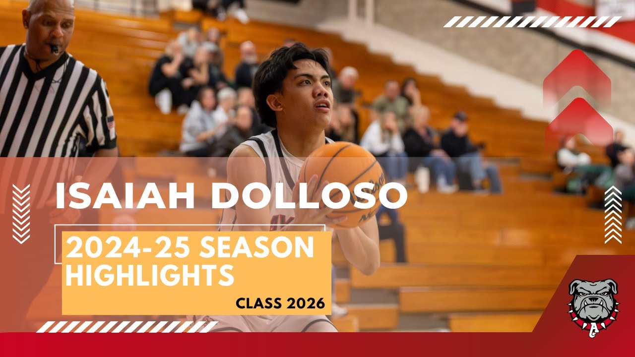ISAIAH DOLLOSO Class 2026 | Highlights Ayala HS 2024-25 | Recruiting ...
