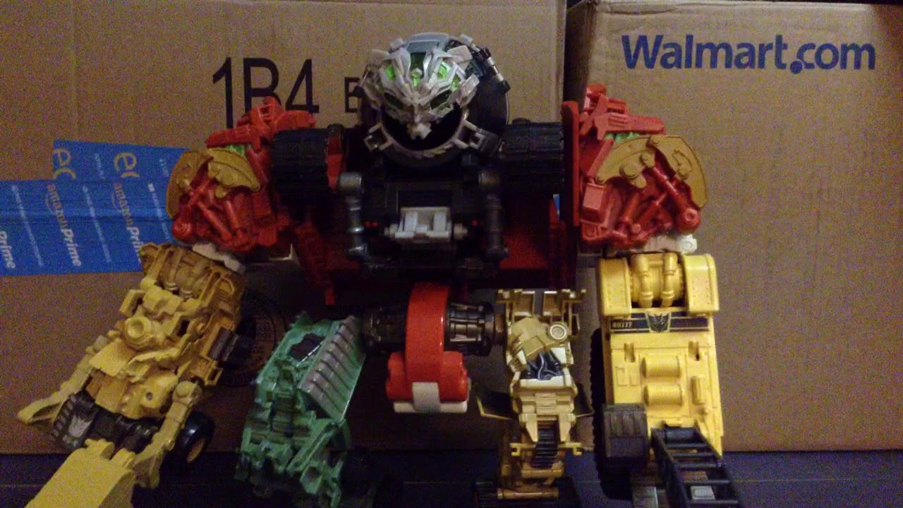 Transformers Optimus prime vs Devastator (Stop Motion) - YouTube
