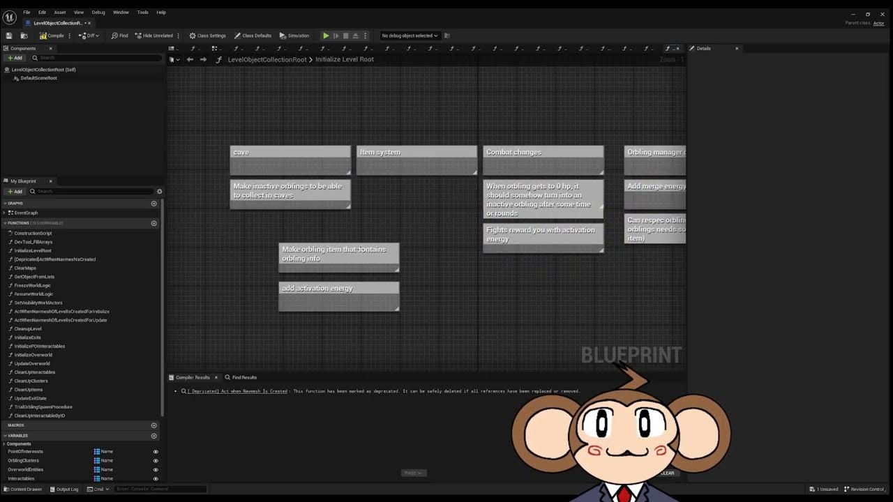 Day 271 building a game in Unreal. Time to start another system. orbling obtaining system. - YouTube