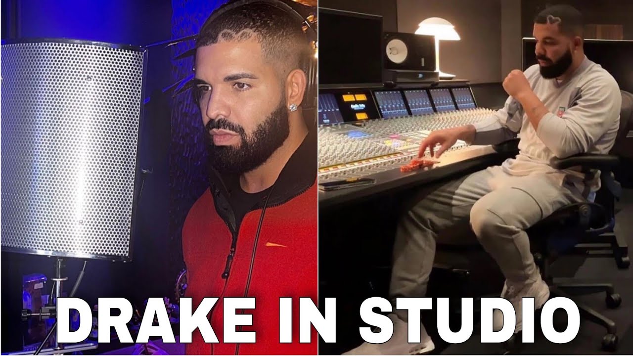 Drake In Studio Making Songs - YouTube