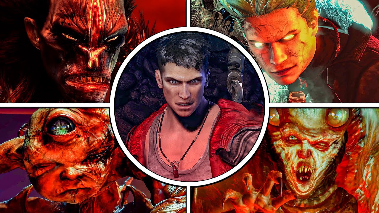 DMC: Devil May Cry All Bosses & Ending (Main Story + DLC) 4K60FPS - YouTube
