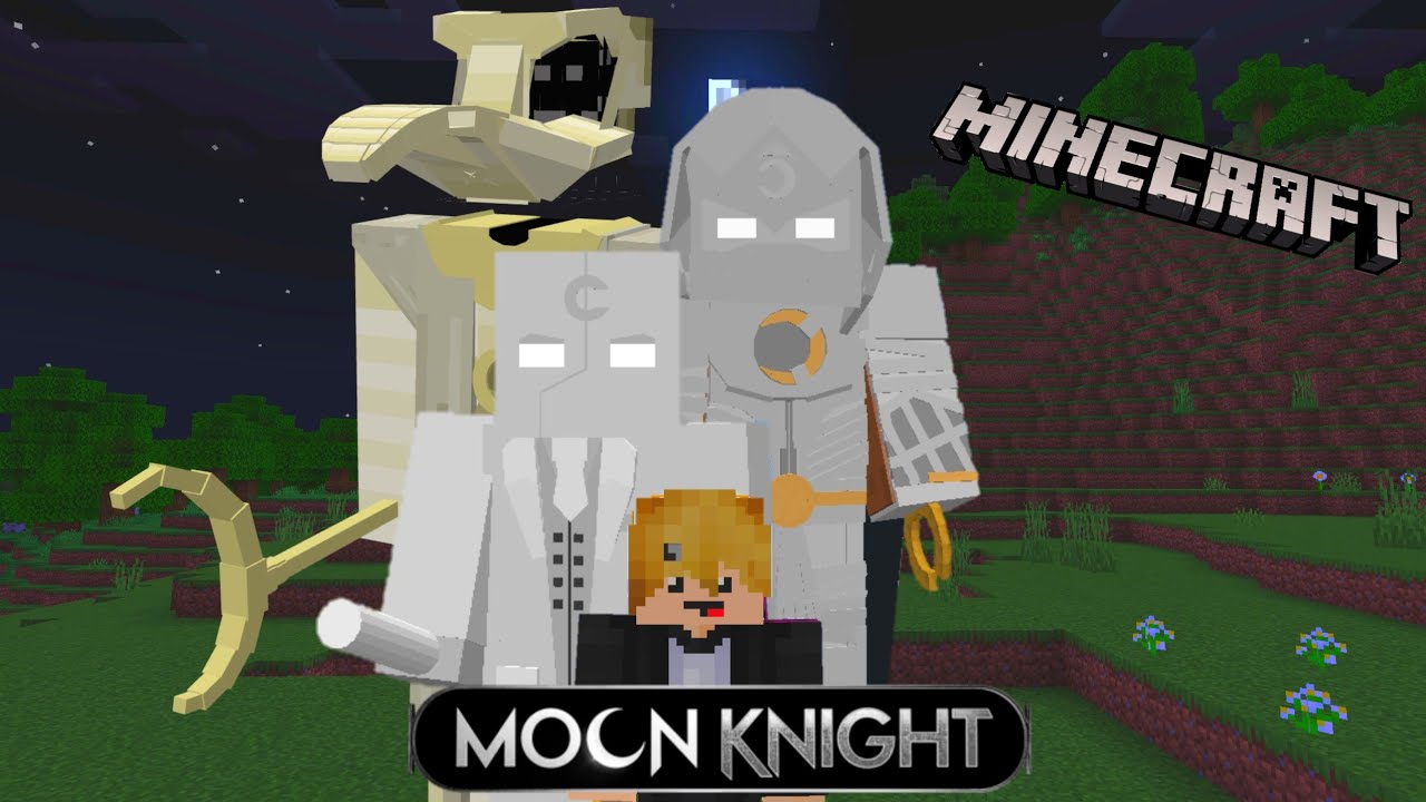 New Moon Knight Addon/Mods For Minecraft PE | 1.19+ - YouTube