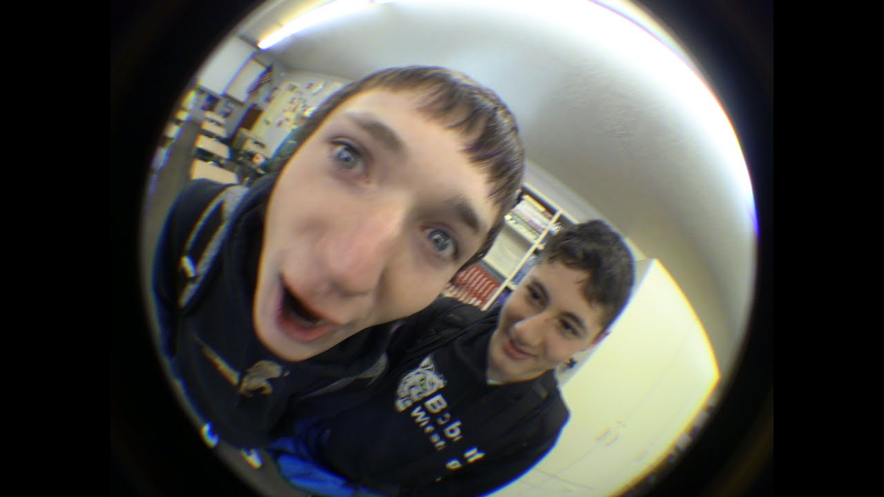 I got a fisheye lens to make a rap video with a couple of friends - YouTube