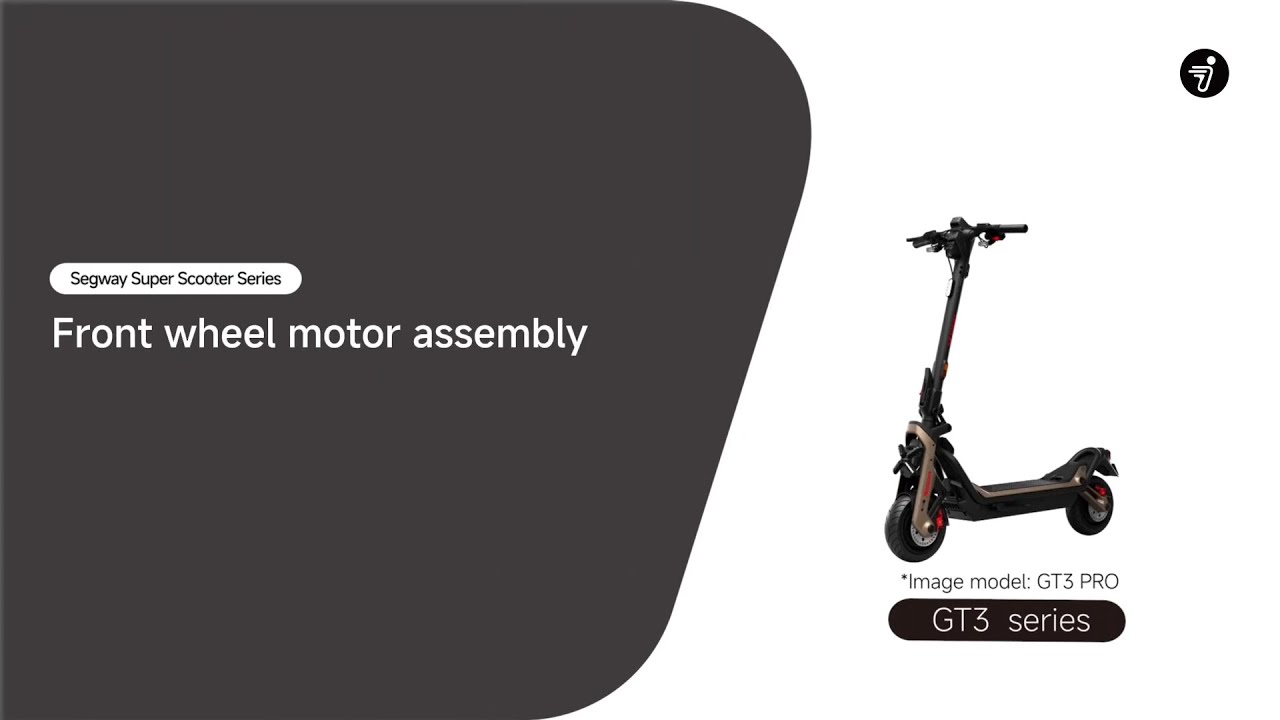 Segway SuperScooter GT3 Pro-Front wheel motor assembly - YouTube