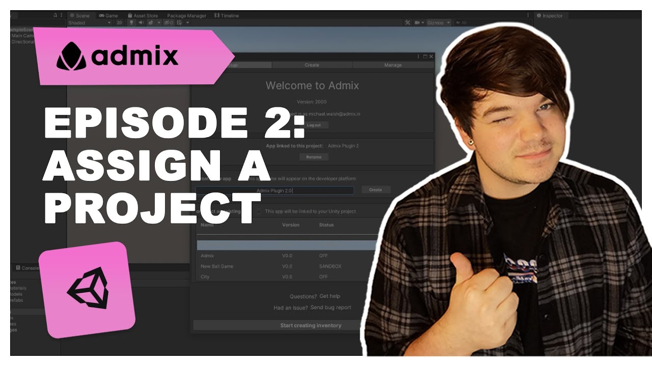 How to Assign a Project | Unity Tutorial - YouTube