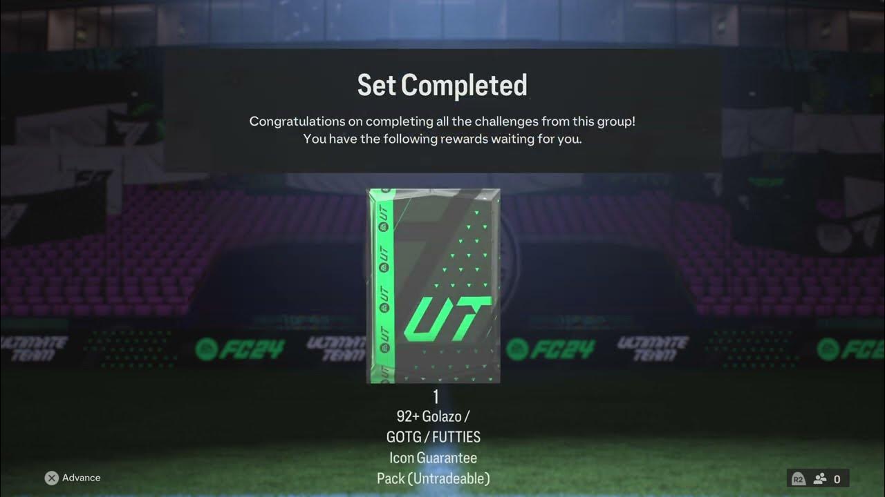 92 Gol Gotg Or Futties Icon Upgrade Sbc Ea Sports Fc 24 Youtube