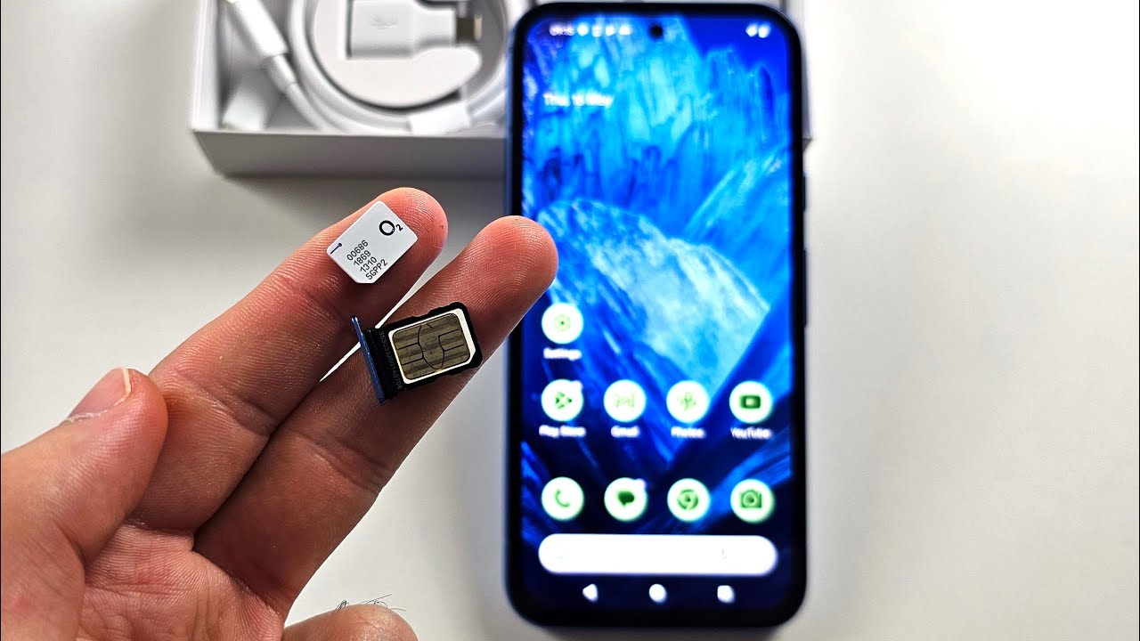 How To Change SIM Card in Google Pixel 8a - YouTube