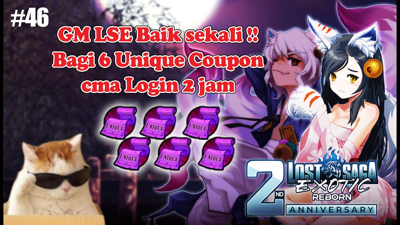 HERO UNIQUE GRATISS ...!!! (Lost Saga Exotic) (Info) #46 - YouTube