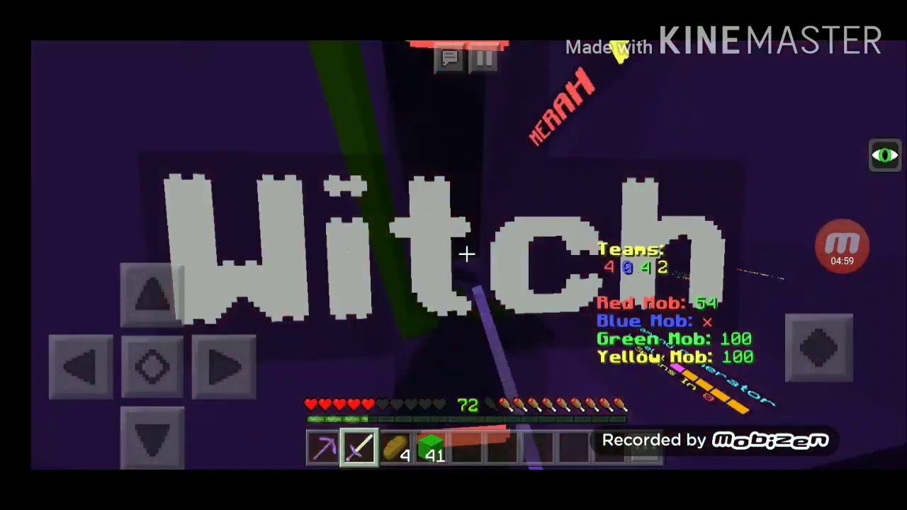 Minecraft Server Brokenlens Mobwars With Blaze - YouTube