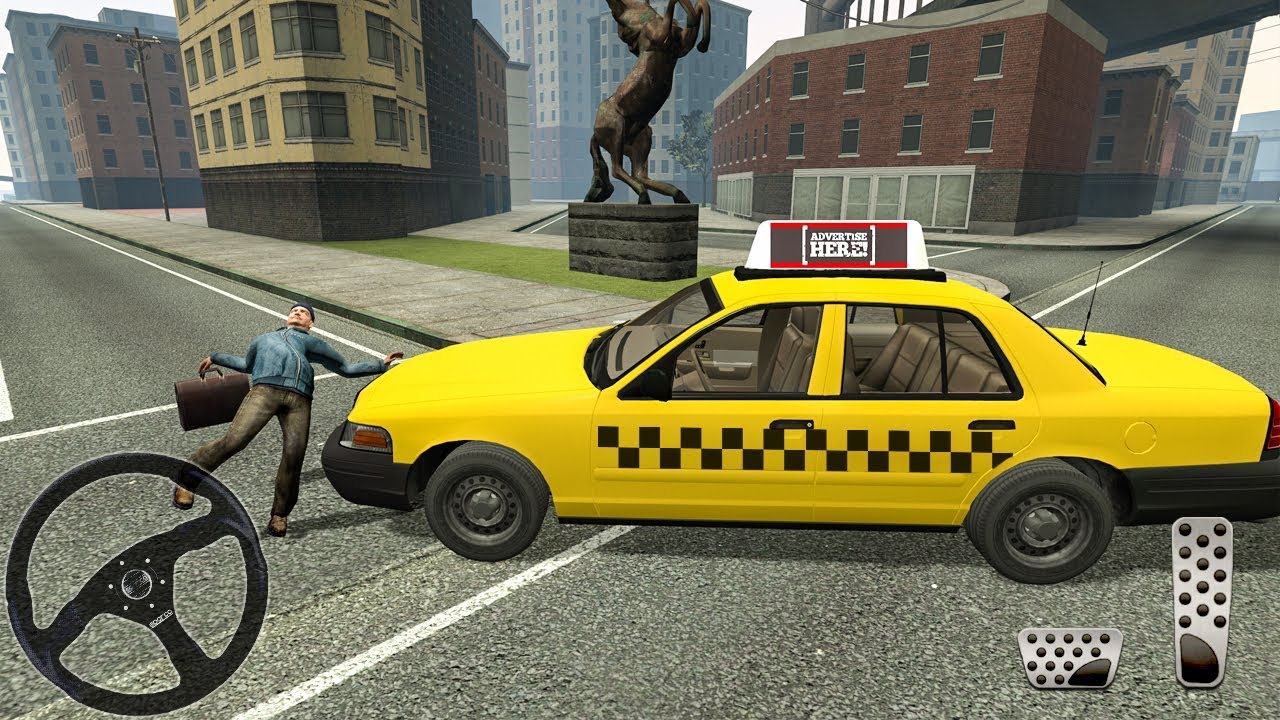 Taxi Simulator Driving 3D - Crazy Taxi Driver - Android Gameplay - YouTube