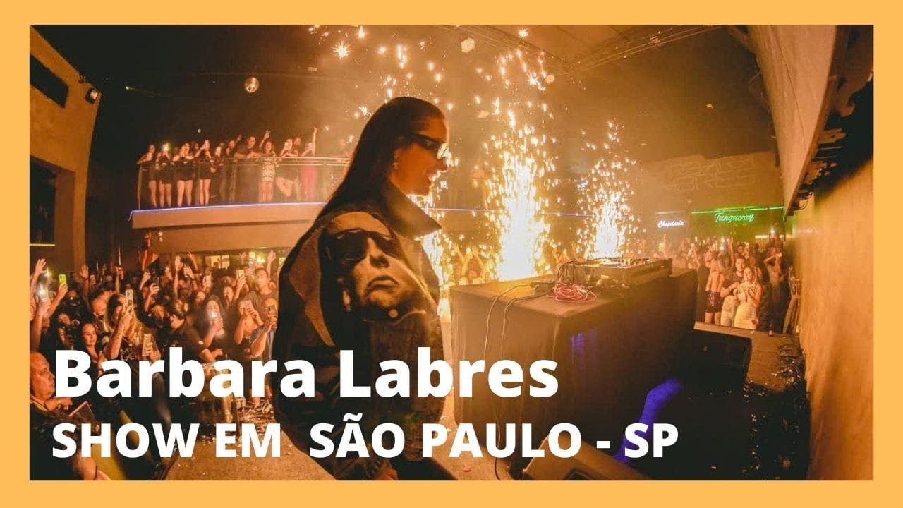 BARBARA LABRES faz show em São Paulo - SP - YouTube