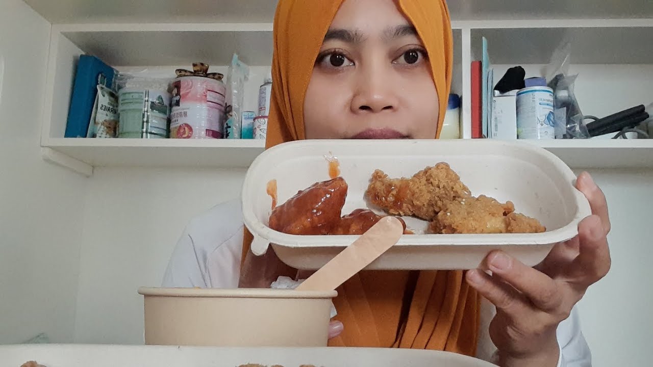 BARU KALI INI ORDER MAKANAN LEWAT FOOD 🐼 PANDA ORDER AYAM GORENG KOREA ...