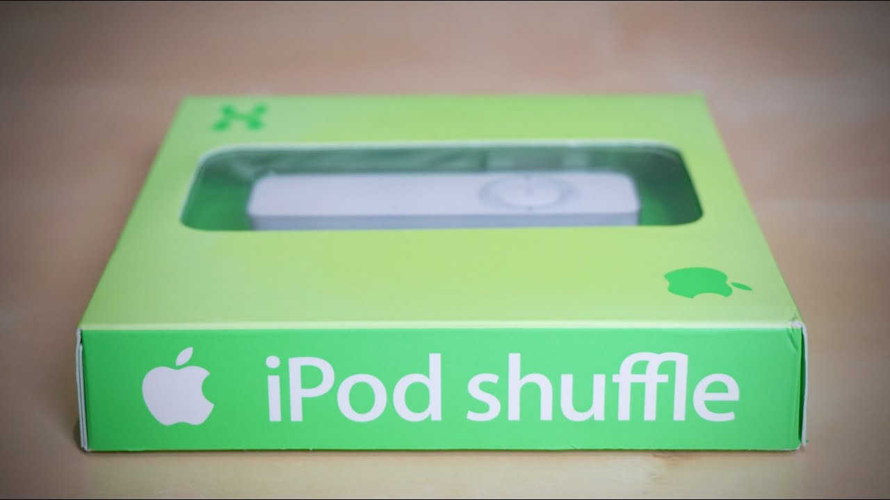 unboxing the first iPod shuffle! - YouTube