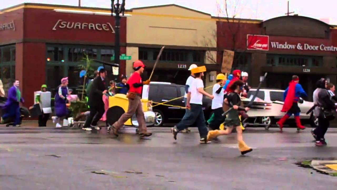 Portland Urban Iditarod 2011 - YouTube