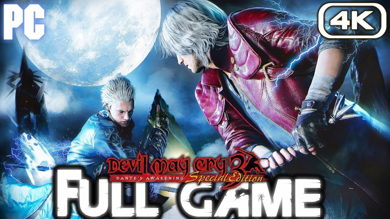 Devil May Cry 3 HD (PC 1080p 60fps) Longplay Walkthrough FULL Gameplay ...