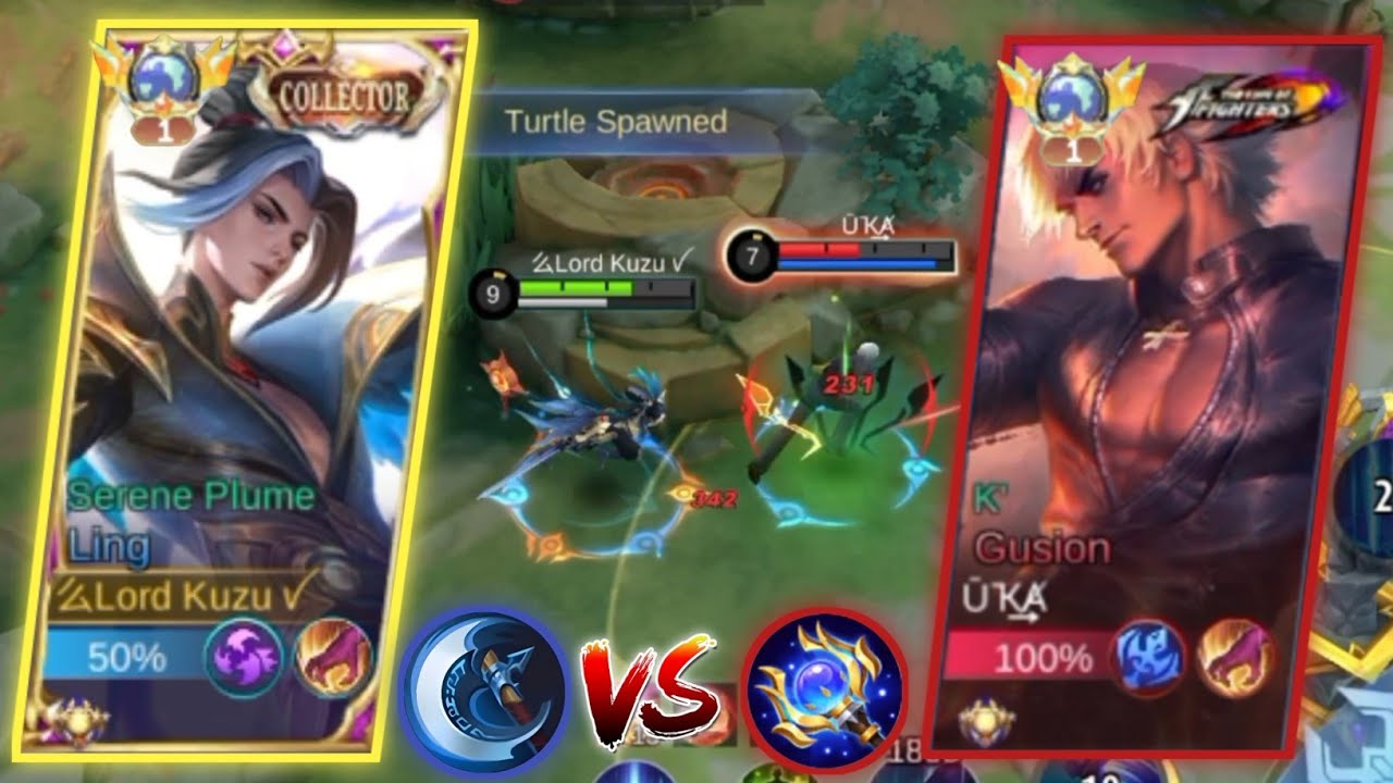 LING VS TOP GLOBAL GUSION FAST HAND | VS LING WHO WILL WIN ?? - YouTube