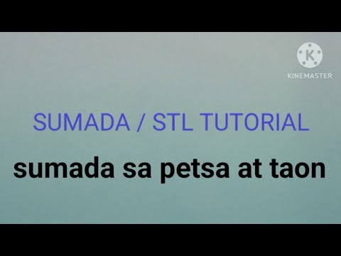 # SUMADA / STL TUTORIAL and cover vlog ,.. - YouTube