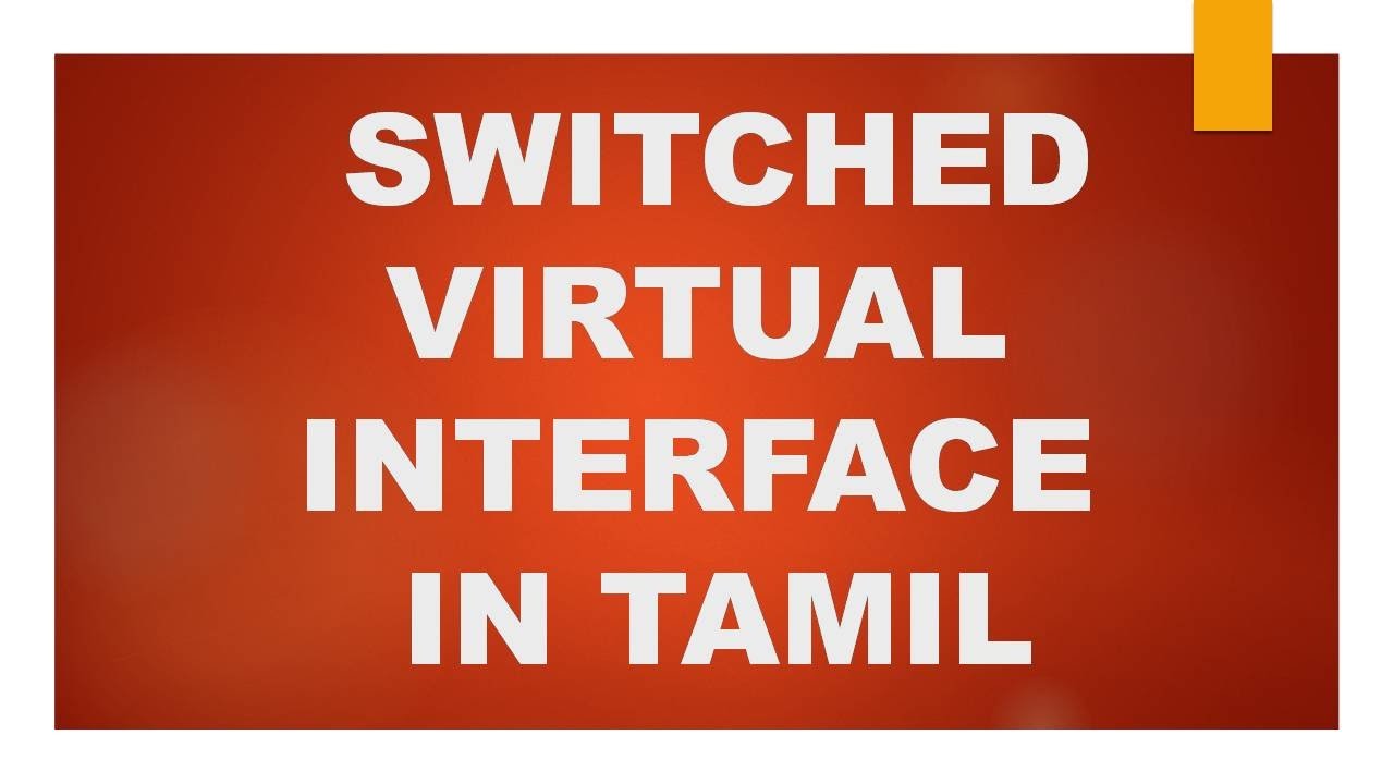 HOW TO CONFIGURE SWITCHED VIRTUAL INTERFACE - YouTube