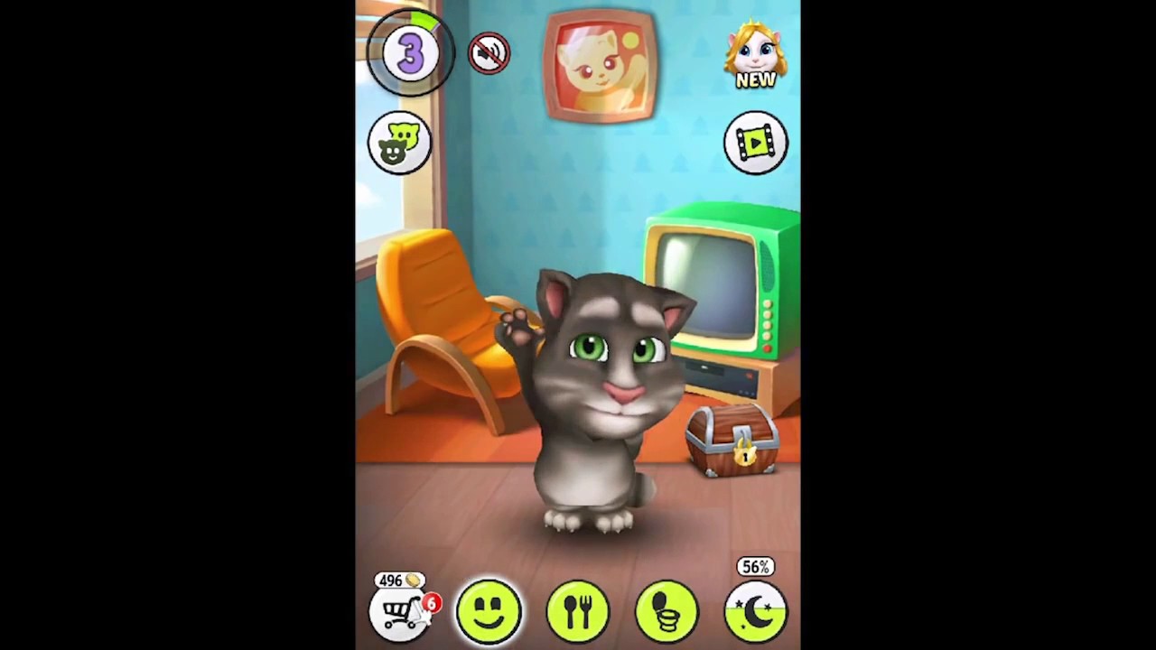 My Talking Tom Part 3 best app demos for kids Philip - YouTube