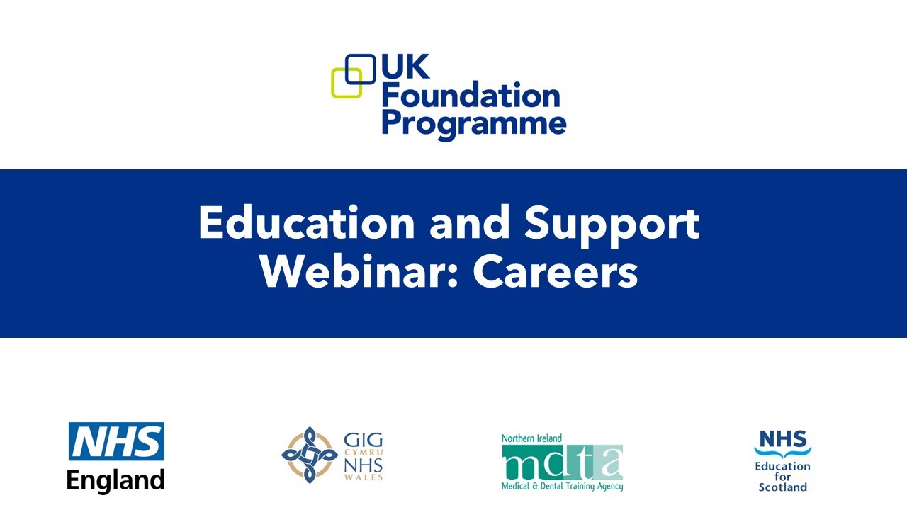 UKFPO 2024 Education and Support Webinar - Careers - YouTube