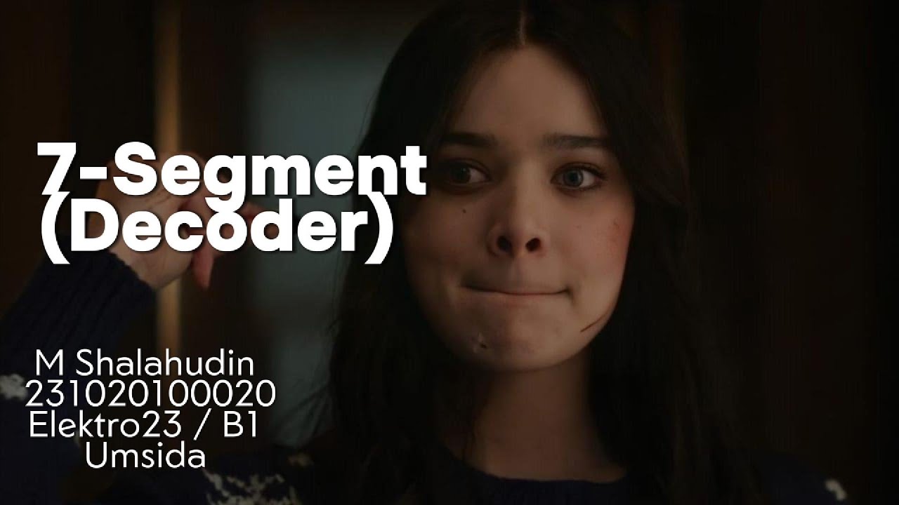 Rangkaian 7 segment - YouTube