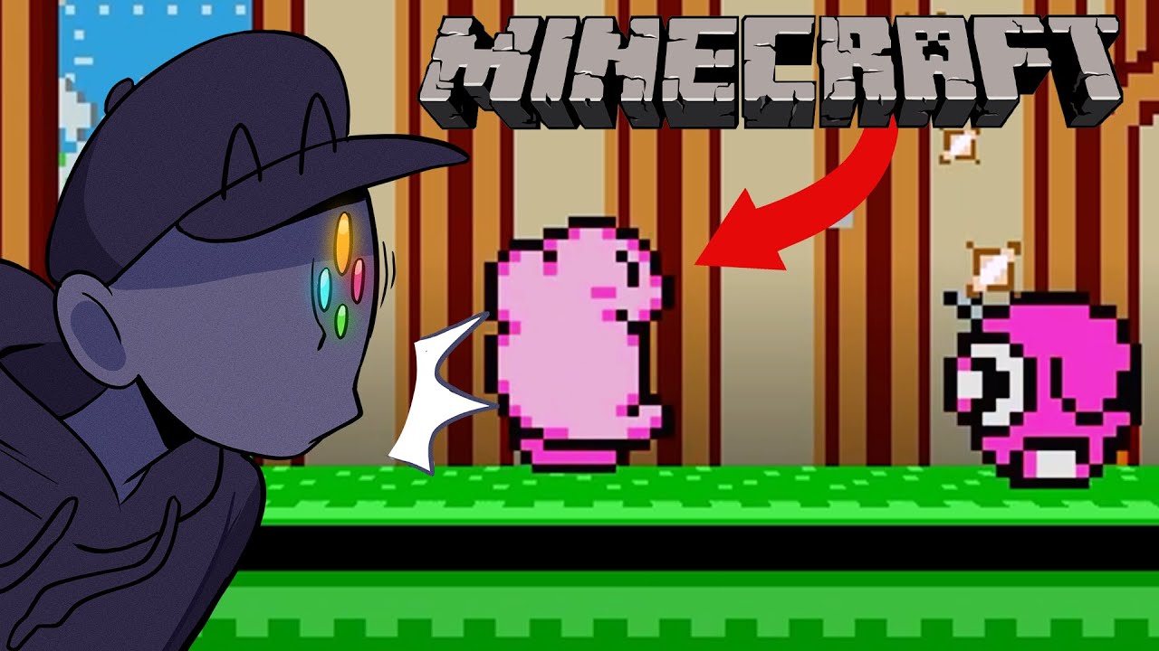 I Played Kirby in Vanilla Minecraft - YouTube