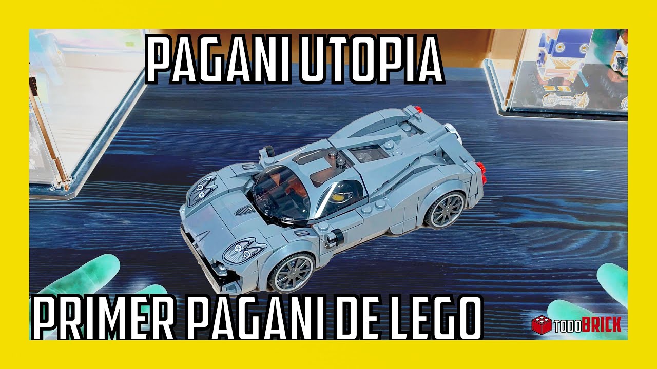 LEGO Pagani Utopia Speed Champions 76915 - YouTube