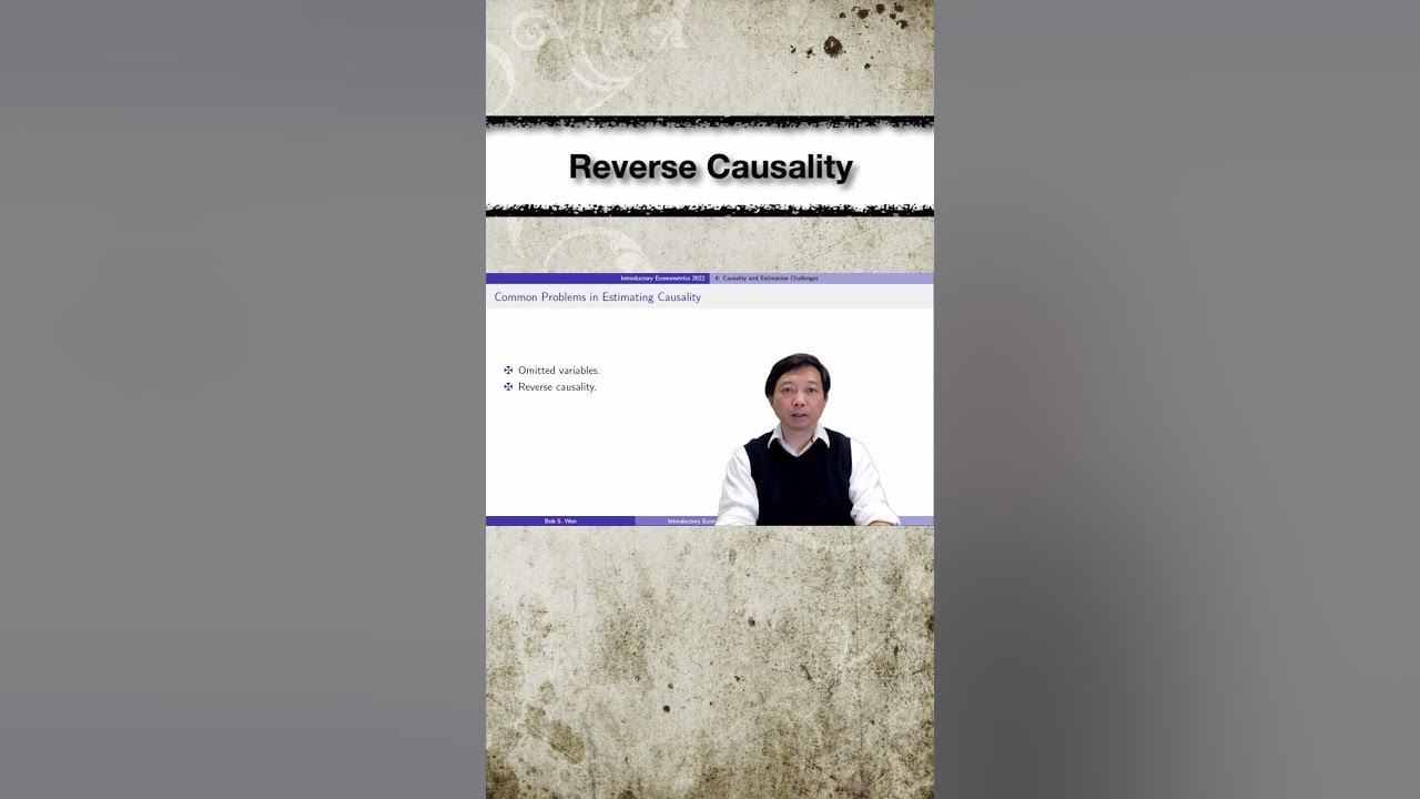 Reverse Causality | Second Reason for Endogenous Explanatory Variable Problem - YouTube