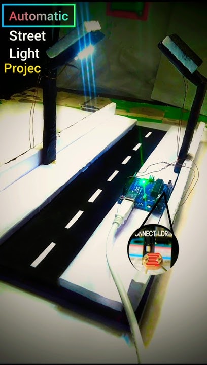 "Automatic street light project || smart lighting IDEA" #shorts #arduino #experiment - YouTube