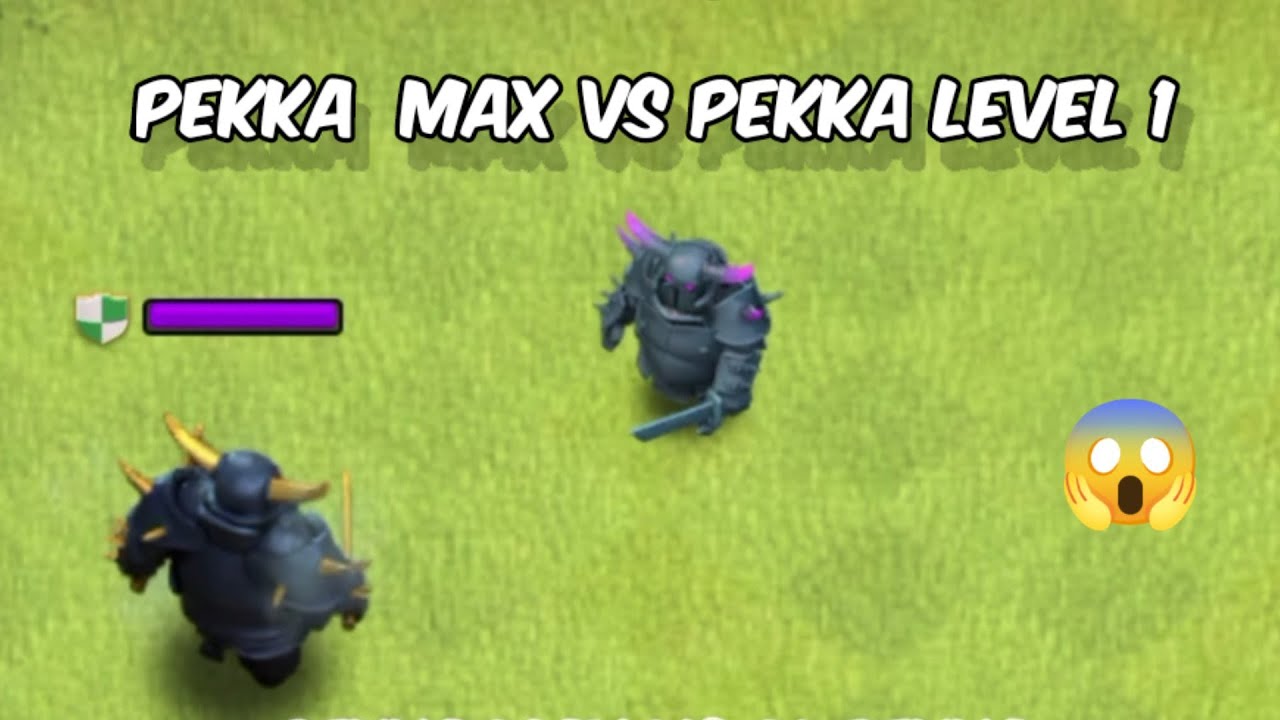 بيكا المستوى الأعلى ضد بيكا العادي | Max-Level PEKKA vs Regular PEKKA ...