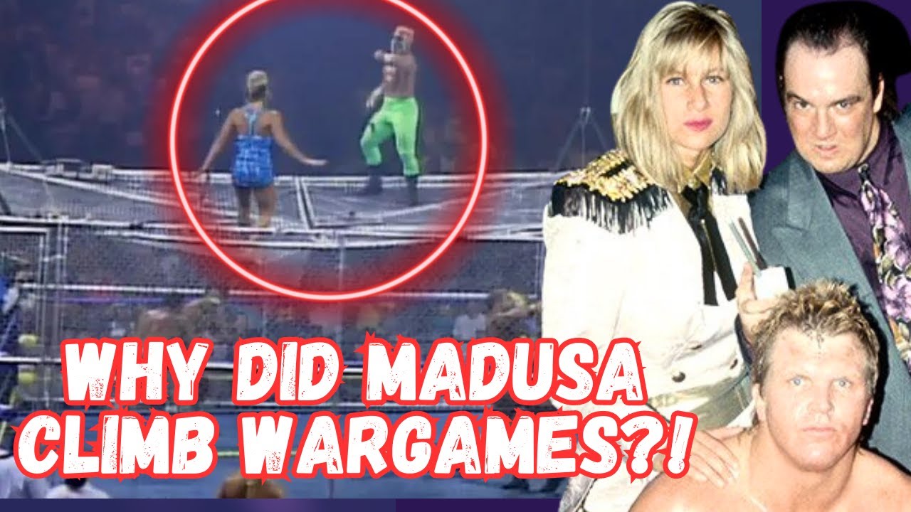 Madusa's Unbelievable Motive Behind Scaling Wargames in 1992 - YouTube