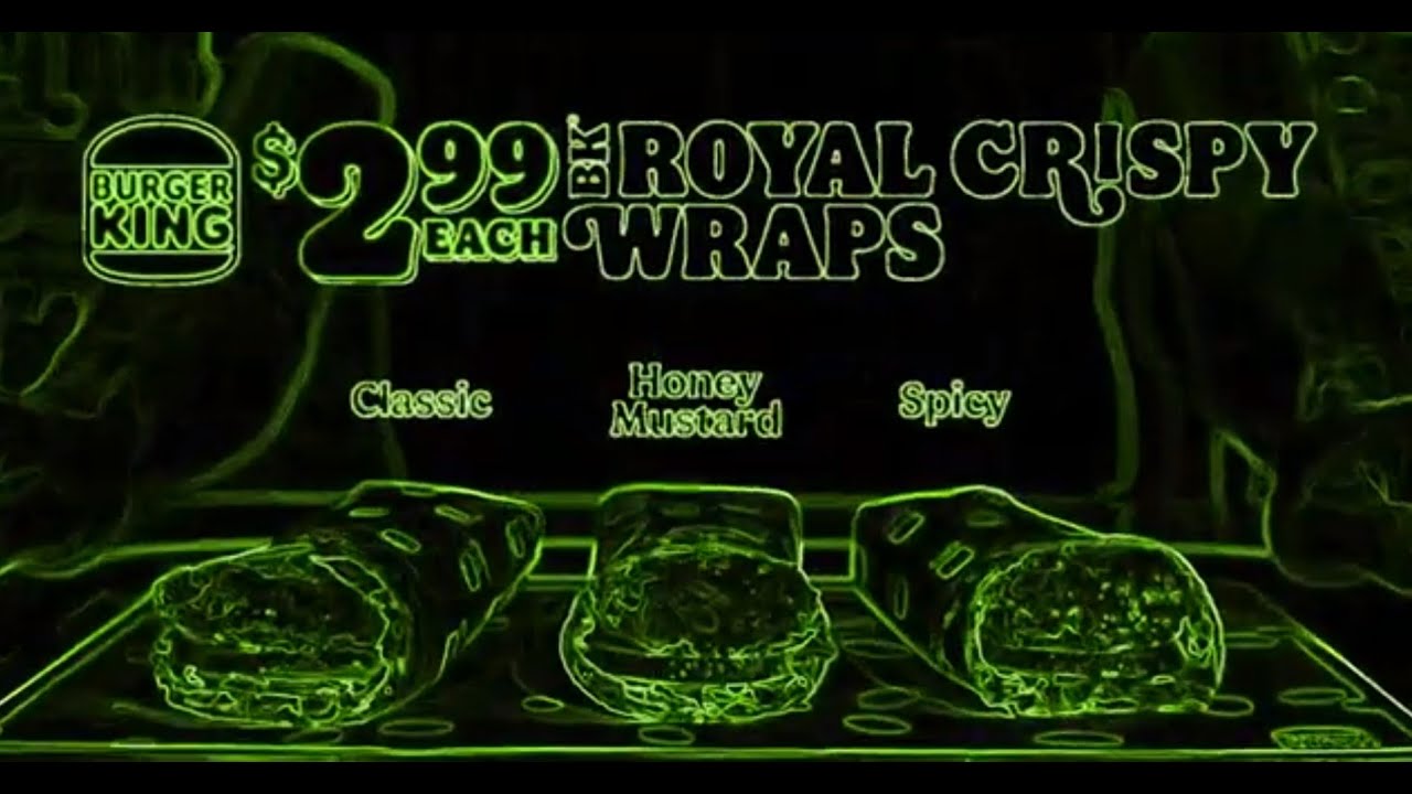 Burger King "Hunger Hack Royal Crispy Wraps" Commercial Effects ...