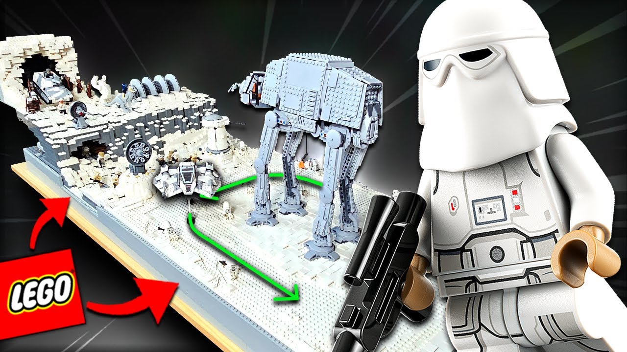I built a MOVING LEGO Star Wars Hoth Moc!!! - YouTube