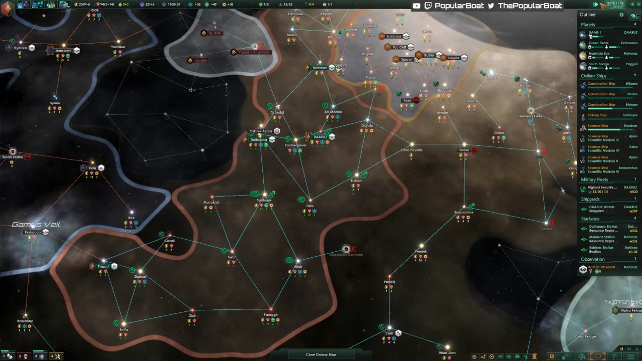 Stellaris: Distant Stars - 4 Player Multiplayer - Session 01 - YouTube