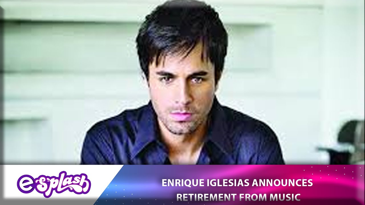 Enrique Iglesias Announces Retirement From Music After 30-Year Career ...
