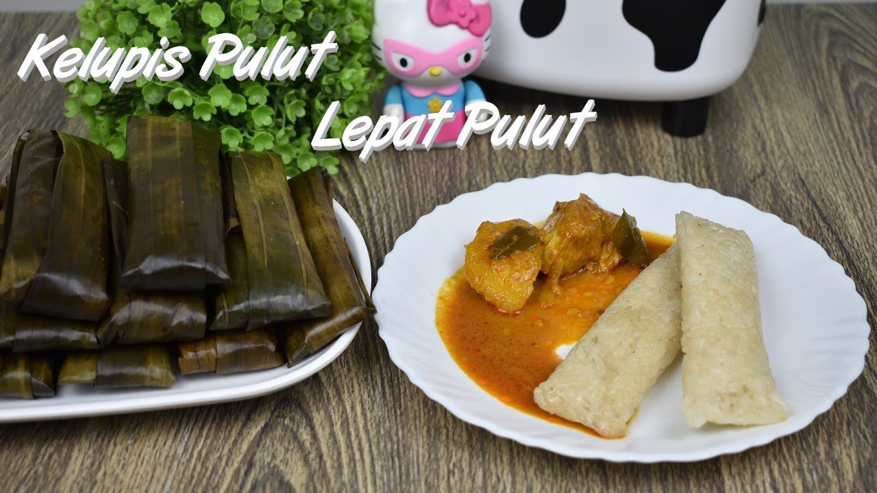 Resepi Cara Membuat Kelupis | Lepat Pulut - YouTube