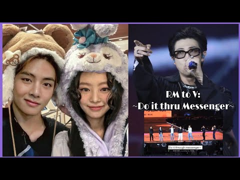 BTS teasing V about Jennie | taennie updates and proof