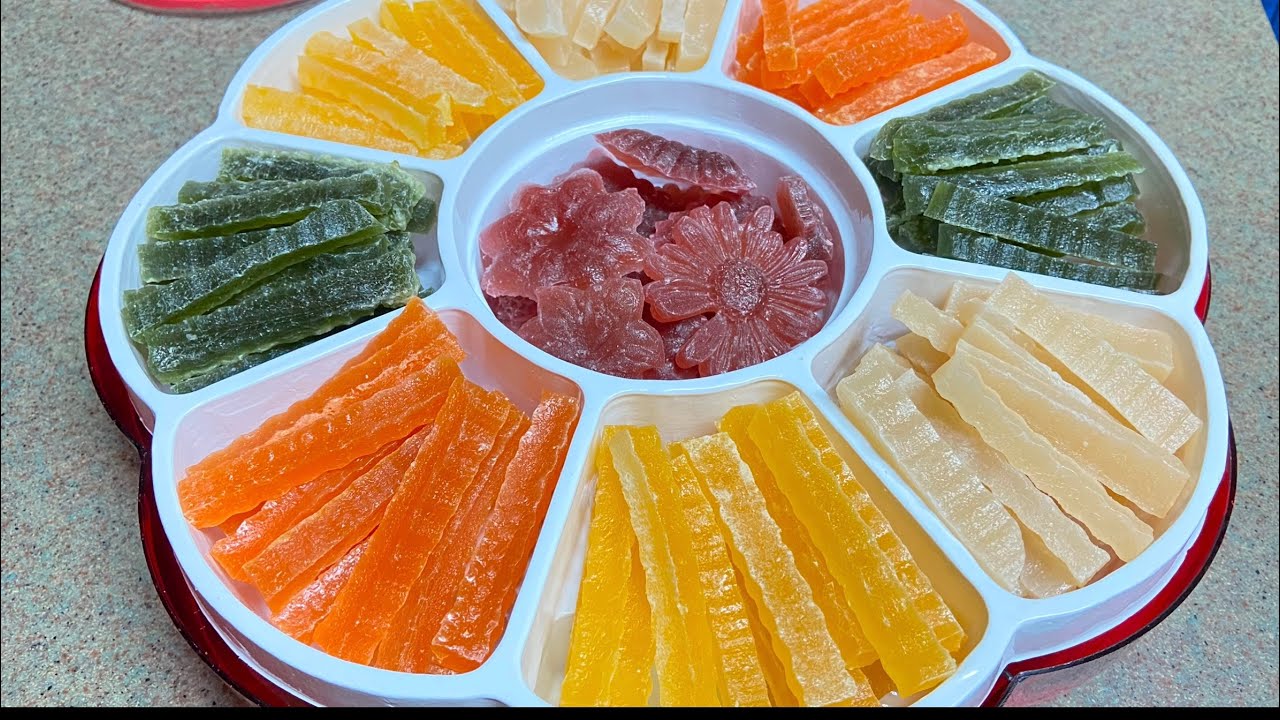 Making Dried Jelly for Vietnamese New Year @ VH22 Bep Viet - YouTube