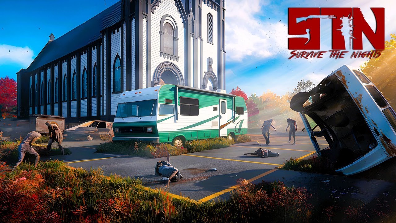 Survive The Nights - Taking Up Residence In A Spooky Church - EP8 - YouTube