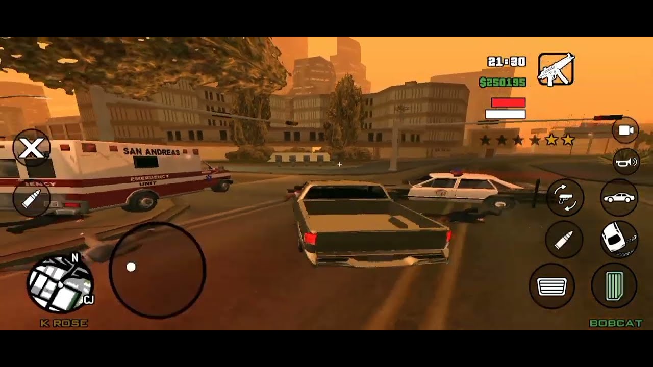 Gta sa android-mixed mod-gameplay - YouTube