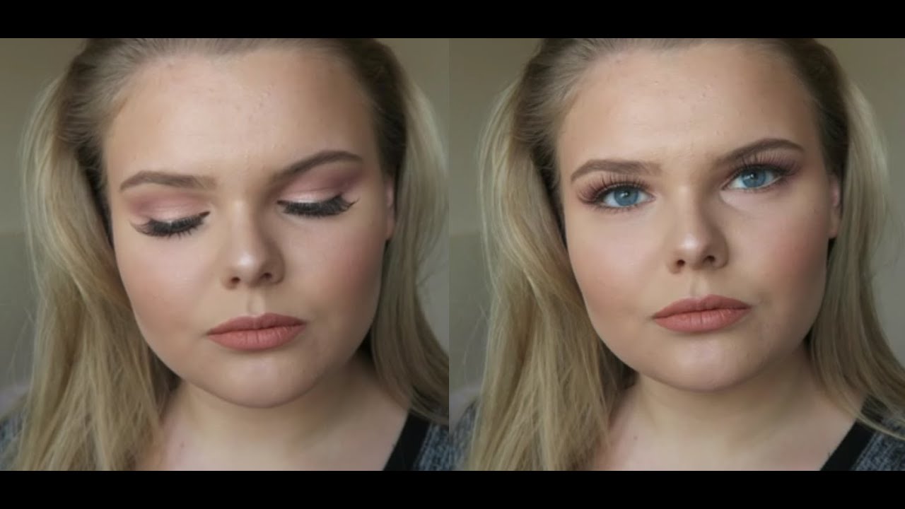 Simple Peachy Makeup Tutorial ♥ - YouTube