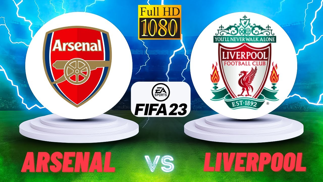 | Arsenal vs Liverpool | Premier League | 1080HD 60 FPS | FIFA 23 ...