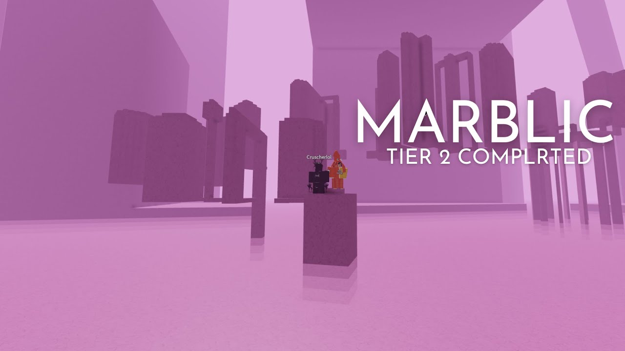Marblic Tier Obby - Completed (ROBLOX Obby) - YouTube
