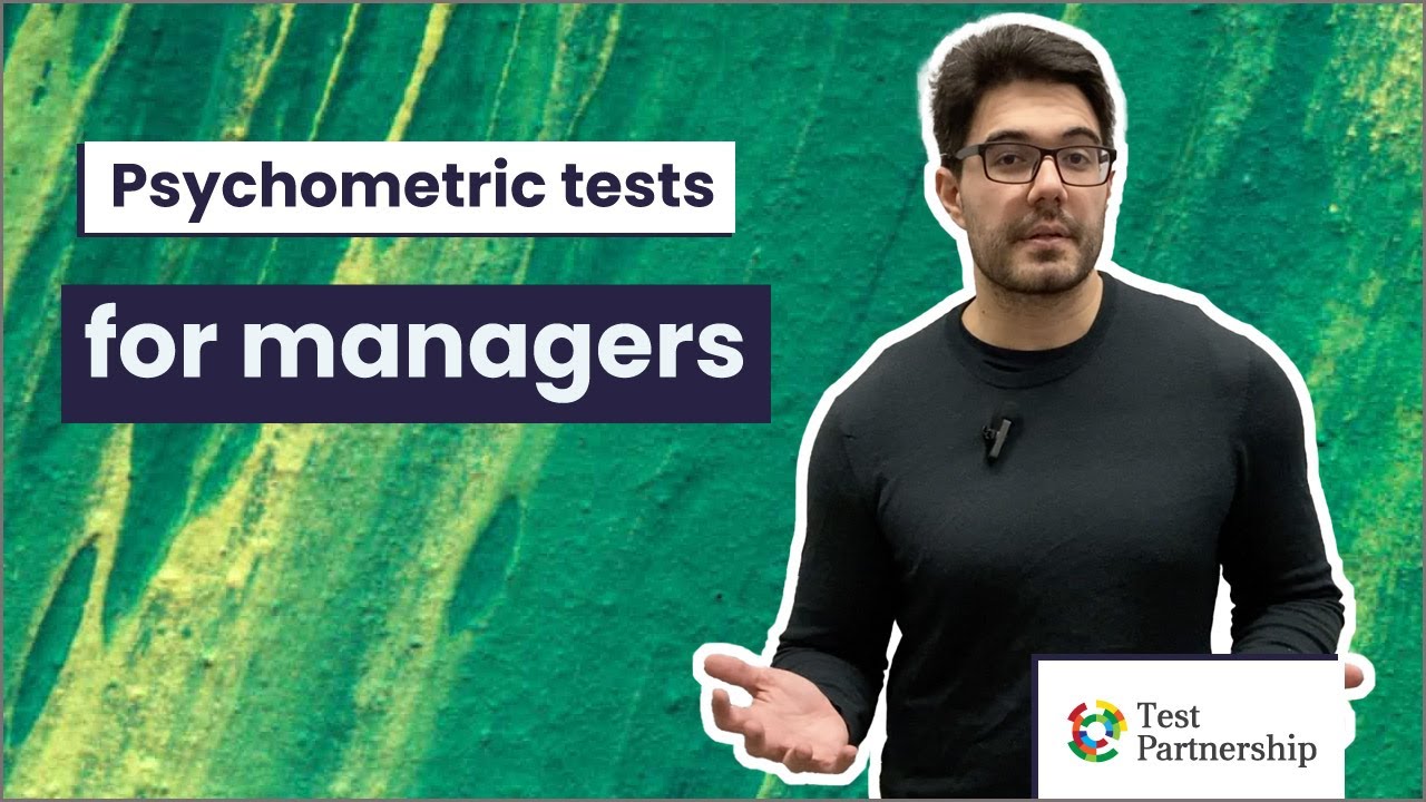 Psychometric tests for managers - YouTube