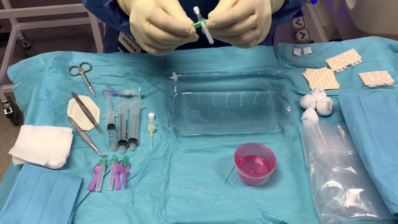 Neonatal PICC Line Insertion - A Masterclass - YouTube