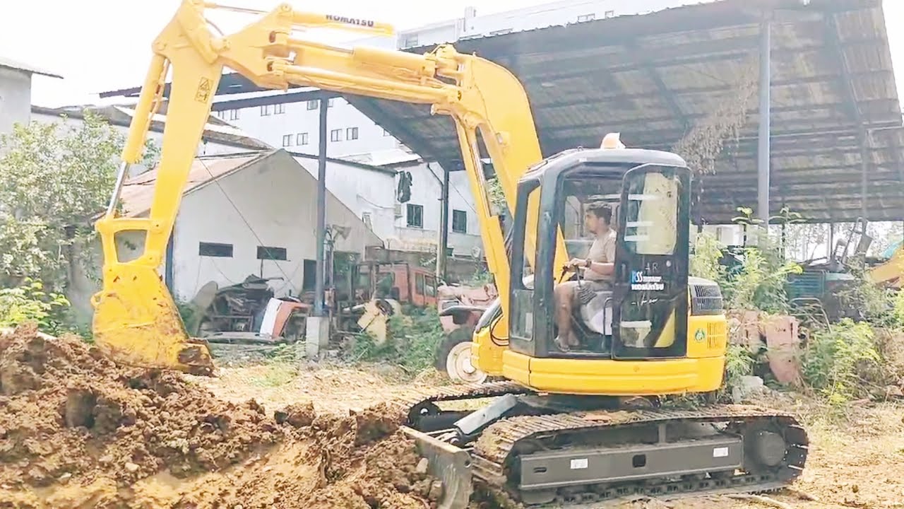PC75UU-2 EXCAVATOR PALING MUDAH PERAWATANNYA DAN SPAREPART NYA - YouTube