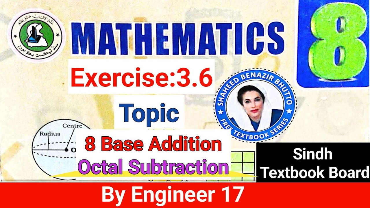 8 Base Addition & Octal Subtraction | Exercise 3.6 Number system| Class ...