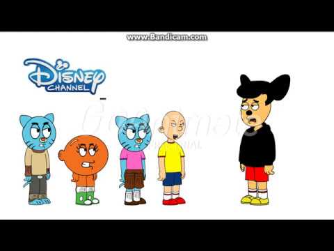 Gumball Darwin Mumball y Caillou se comen a Mickey Mouse y Disney ...