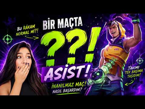 Bir Maçta Bu Kadar Asist Olur mu?! 😱 | Valorant Komik ve Kaos Anları